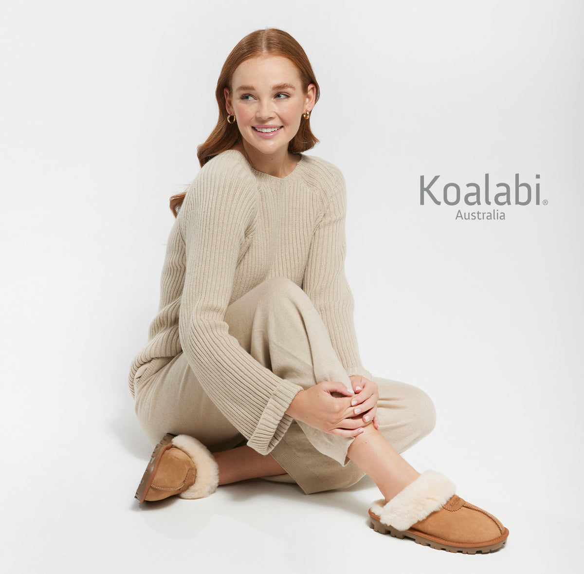 Charlotte Sheepskin Scuff | Sheepskin Slippers Australia | Koalabi Australia