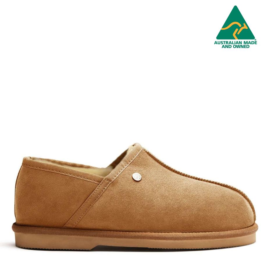 Warm Sheepskin Slippers for Men & Women – Indoor Comfort All Year ...