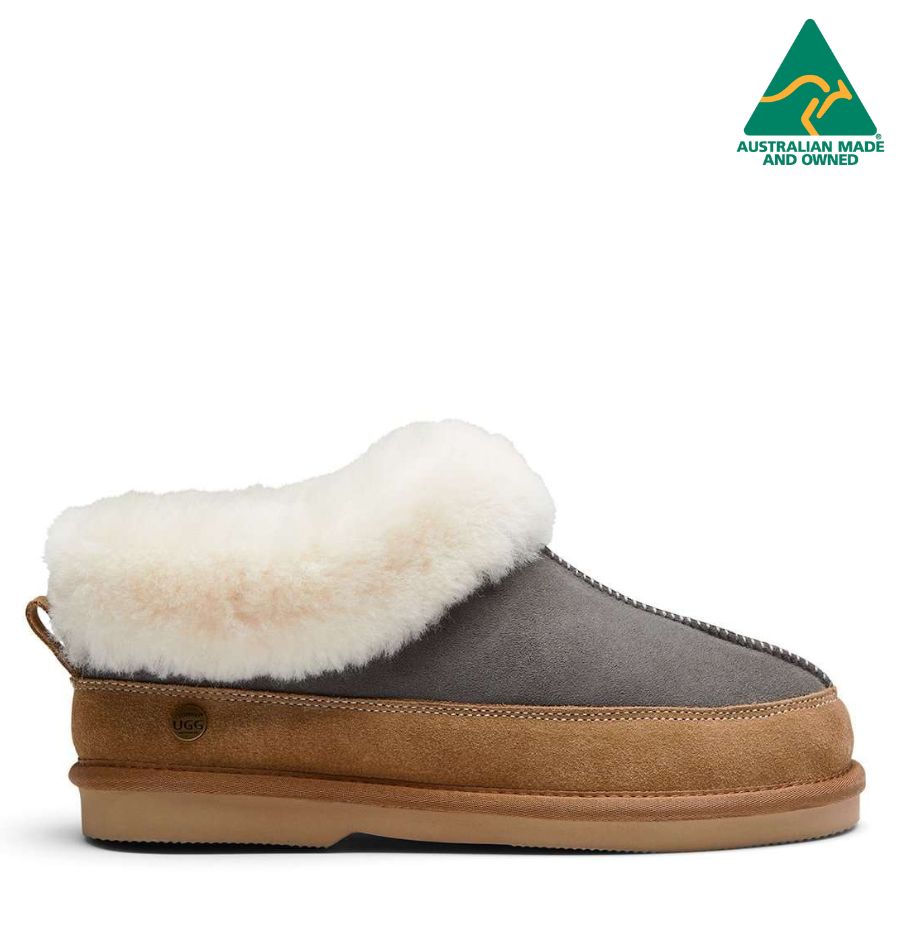 Warm Sheepskin Slippers for Men & Women – Indoor Comfort All Year ...