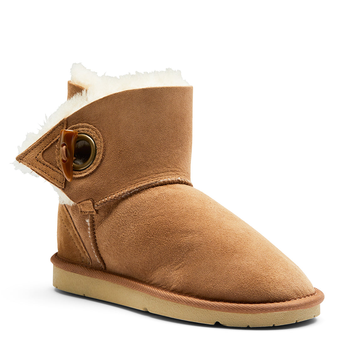 Single Toggle Winter Boots | Sheepskin Boots | Koalabi Australia